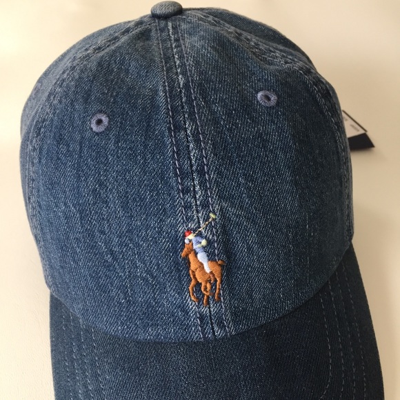 Polo Ralph Lauren | Accessories | Polo Ralph Lauren Mens Denim Cap ...